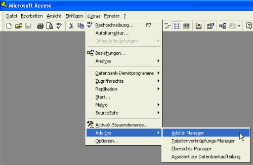 Assistenten und Add-Ins selbst gebaut - Access im Unternehmen