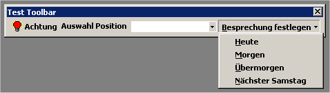 Benutzerabhängige Befehlsleisten - Access im Unternehmen