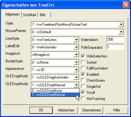 Drag and Drop im Treeview-Steuerelement - Access im Unternehmen