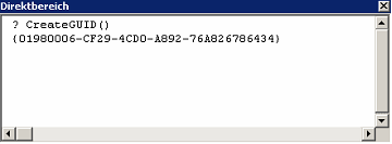 Access GUID als Primärschlüssel von Daten in Tabellen