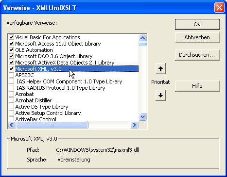 Daten im XML-Format exportieren und weiterverarbeiten - Access im ...