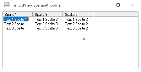 ListView-Steuerelement mit VBA programmieren - Access im Unternehmen